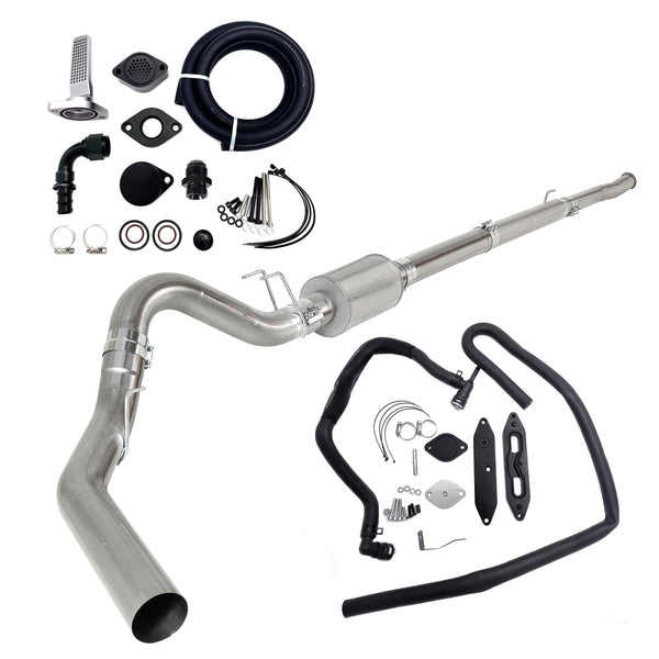 2011-2019 6.7L Powerstroke 5" DPF/EGR Delete Kit | IFJF