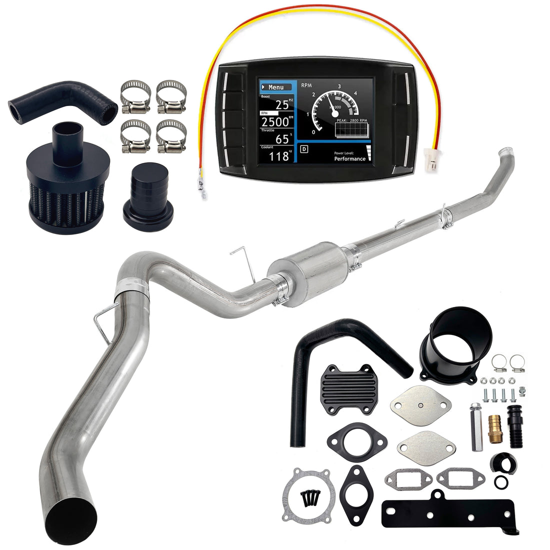 2013-2018 6.7L Ram 5" DPF/DEF/EGR/CCV Delete Kit | IFJF